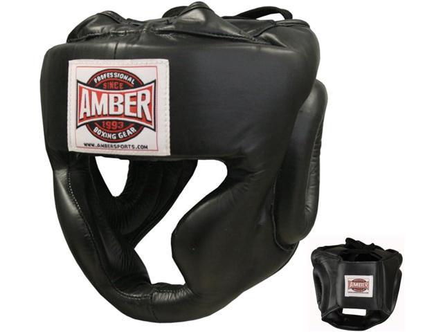Click here for Amber Fight Gear Extreme Full-Face Leather Headgea... prices