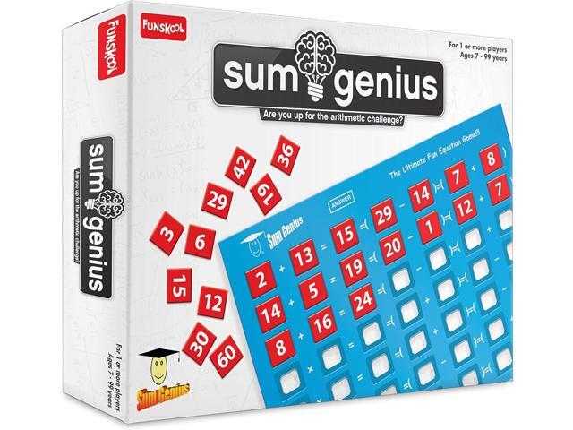 Click here for LIVEVIE Sum Genius Math Board Game for Kids Ages 7... prices