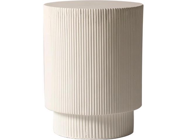 Click here for LeisureMod Modern Side Table Round Fiberstone Top... prices