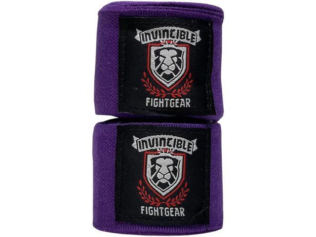 Amber Fight Gear Hand Wraps  Semi-Elastic Boxing Wraps with Thick Double-Cut Stretch for Ultimate Protection  Ideal for Boxing  MMA  Kickboxing...
