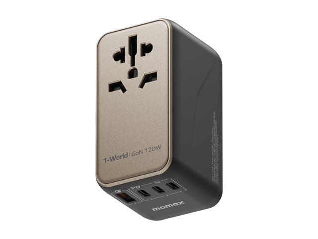 Click here for MOMAX Universal Travel Adapter  120W GaN Fast Inte... prices