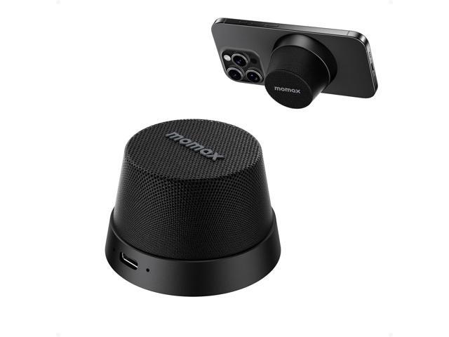 Click here for MOMAX Magnetic Phone Stand Wirelwss Speaker - Port... prices