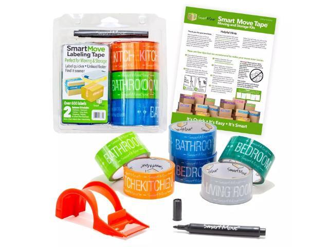 Click here for UBMOVE Multi-Colored 2 Bedroom Labeling Tape Packi... prices