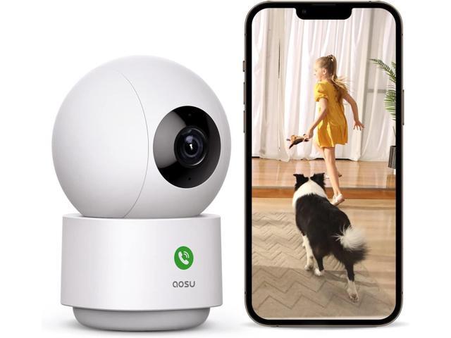 Click here for AOSU 2K Security Camera Indoor  Baby Monitor Pet C... prices