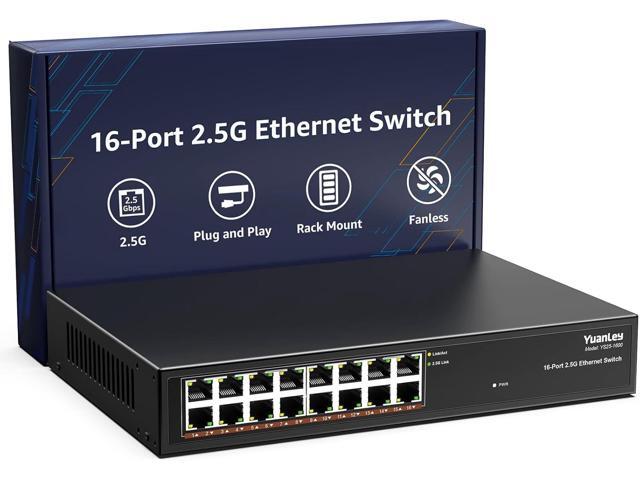 Click here for YuanLey 16 Port 2.5GB Umanaged Ethernet Switch  16... prices