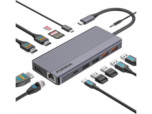 Click here for Docking Station Triple Monitors  13 in 1 USB C Doc... prices