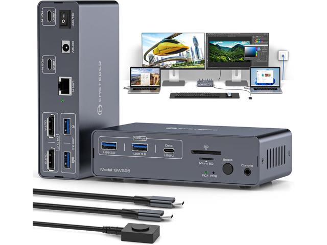 Click here for 4K@120Hz USB C Docking Station Dual Monitor for 2... prices