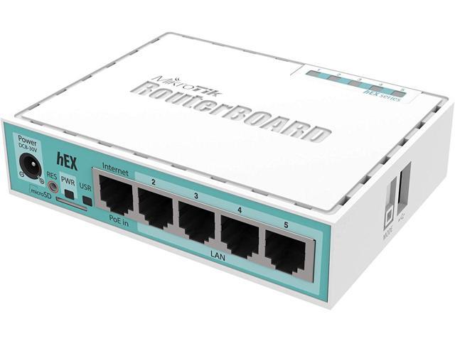 Click here for Mikrotik hEX RB750Gr3 5-port Ethernet Gigabit Rout... prices