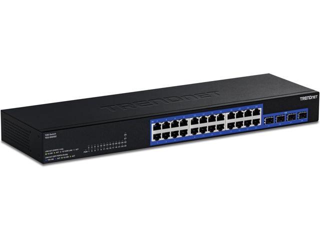 Click here for TRENDnet 28-Port Gigabit Switch with 4 x 10G SFP+... prices