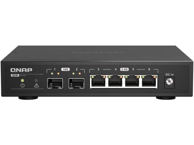 Click here for QNAP QSW-2104-2S-A-US: 2.5GbE RJ45 & 10G SFP+ Plug... prices