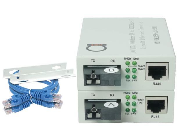 Click here for Single Mode SC WDM Single Fiber Bi-Di Gigabit Medi... prices