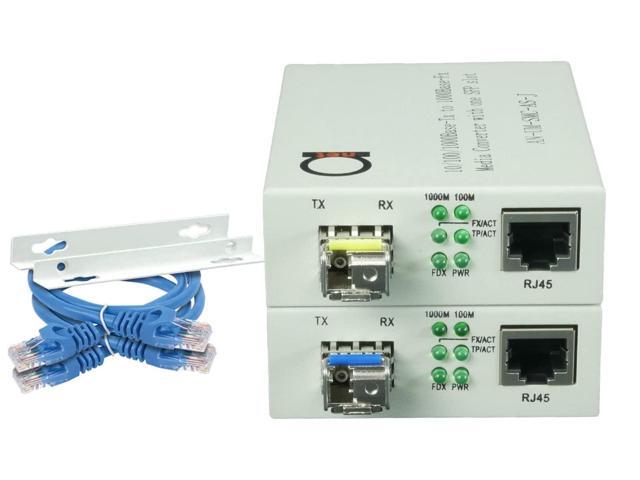 Click here for Single Mode LC WDM Single Fiber Bi-Di Gigabit Medi... prices