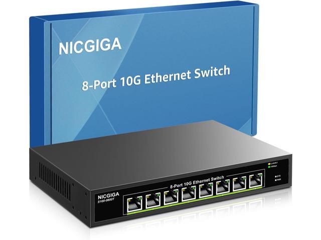 Click here for 8 Port 10G Ethernet Switch Unmanaged  with 8X 10Gb... prices