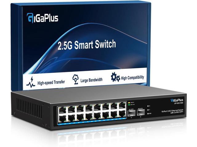 Click here for 18 Port 2.5Gb Unmanaged Ethernet Switch with 16* 2... prices