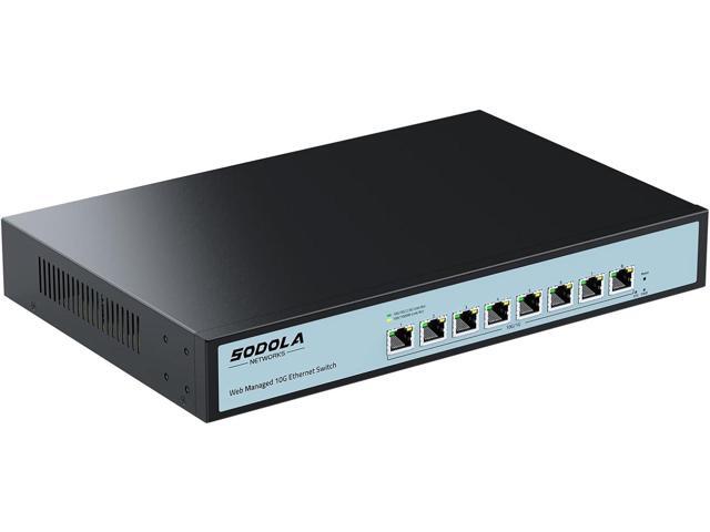 Click here for 8 Port 10Gb Easy Web Managed Switch  8 x 10G RJ-45... prices