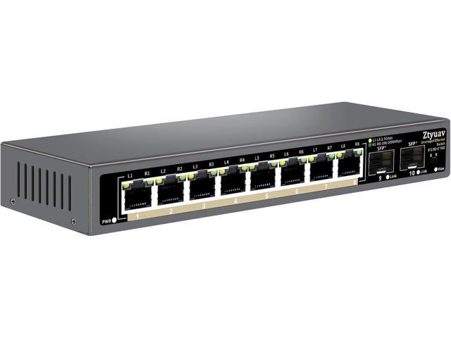 Click here for 10 Port Unmanaged 2.5G Ethernet Switch with 8 x 2.... prices
