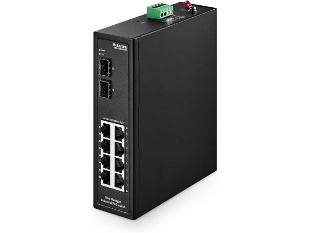 Click here for MokerLink 8 Port PoE Gigabit Industrial DIN-Rail E... prices