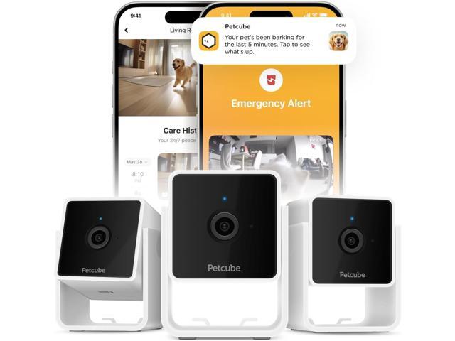 Click here for Petcube Cam The Pack of 3 Indoor Wi-Fi Pet Securit... prices