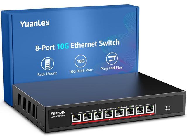Click here for YuanLey 8-Port 10G Ethernet Switch  8 x 10Gbps RJ4... prices