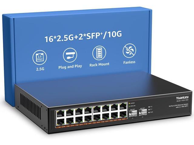 Click here for 18 Port 2.5G Umanaged Ethernet Switch  16 x 2.5Gb... prices