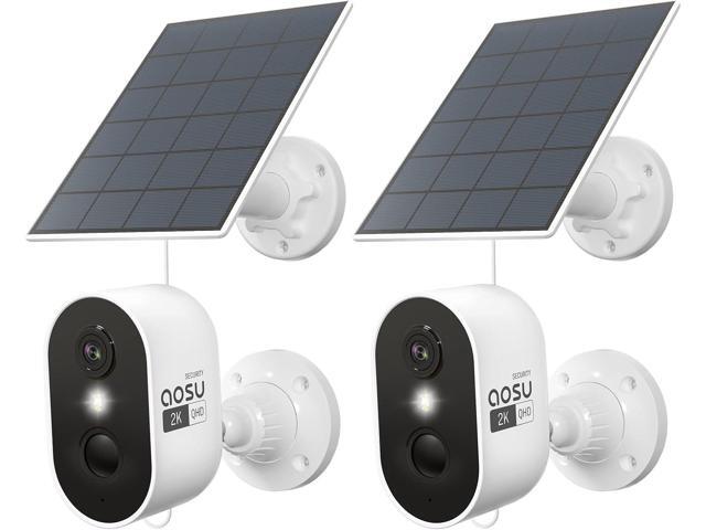 Click here for aosu 2K Solar Security Cameras Wireless Outdoor  S... prices