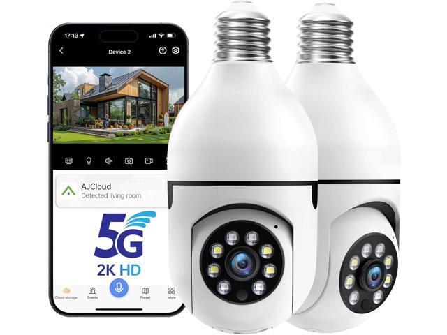 Click here for Light Bulb Security Cameras Outdoor  5G & 2.4GHz W... prices