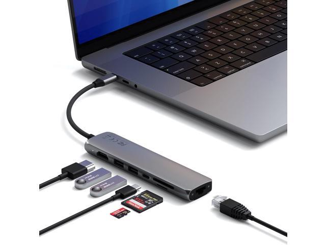 Click here for Satechi 7 in 1 USB C Hub Multiport Adapter with Et... prices