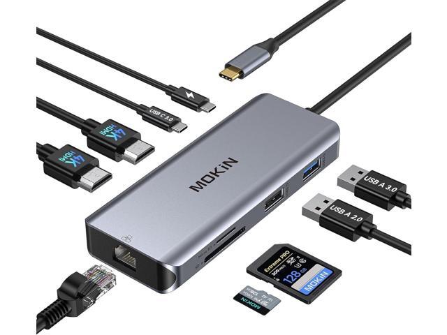 Click here for Laptop Docking Station Dual Monitor  9 in 1 USB C... prices