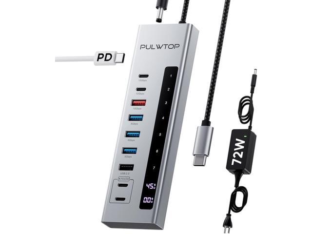 Click here for Powered USB C Hub  10-in-1 USB 3.2 Data Hub with 3... prices