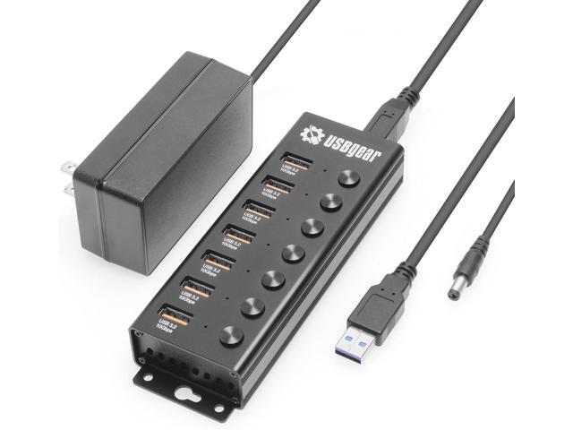 Click here for 7-Port USB 3.2 Gen 2 Hub - 10Gbps  Individual Powe... prices