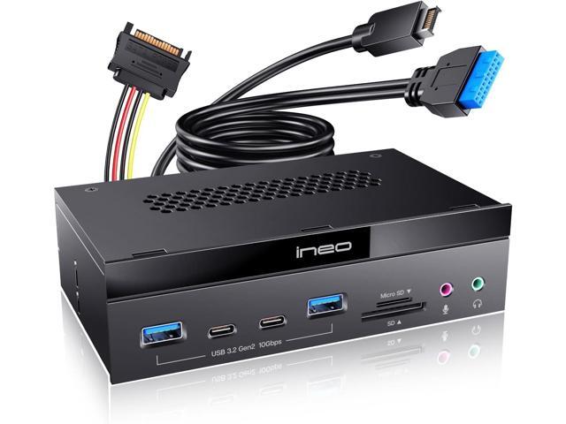 Click here for ineo 5.25 10Gbps USB 3.2 Front Panel Card Reader w... prices