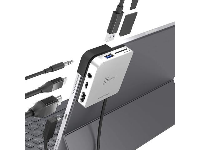Click here for j5create iPad Pro USB C Hub- 6-in-1 Travel Dock fo... prices
