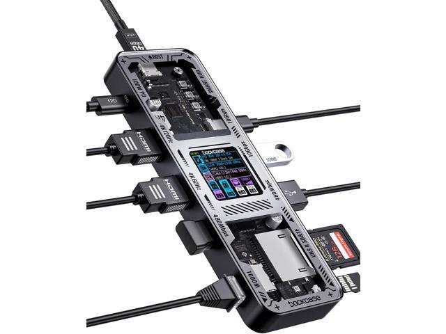 Click here for DOCKCASE Explorer Edition 10-in-1 USB C Hub  Dual... prices