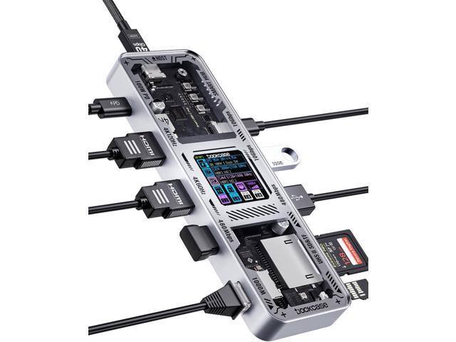 Click here for DOCKCASE Explorer Edition 10-in-1 USB C Hub  Dual... prices