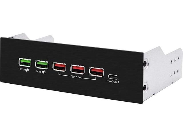 Click here for EZDIY-FAB 5.25in 10Gbps USB 3.1 Gen2 Hub and Type-... prices