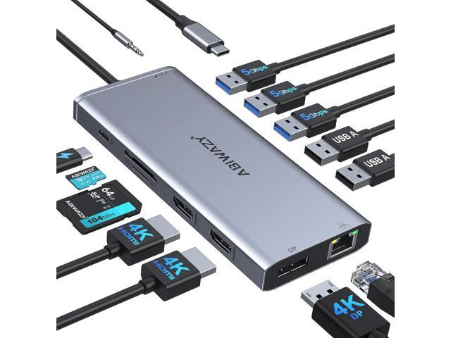 Click here for USB C Laptop Docking Station Dual HDMI Monitor 13... prices