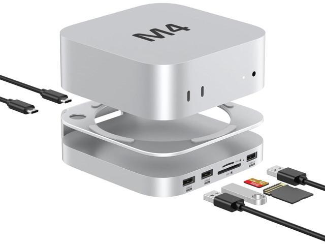 Click here for Akyyajaure Mac mini Hub: 9 in 1 Aluminum Stand & D... prices