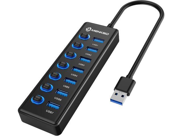 Click here for 7-Port USB 3.0 Hub  Data USB Hub Splitter with Ind... prices