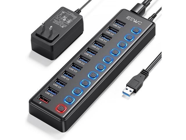 Click here for Powered USB Hub  JESWO 11 Port USB 3.0 Hub  10 USB... prices