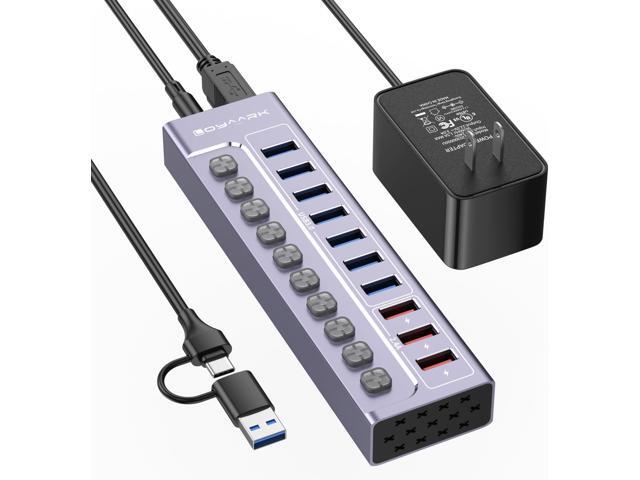 Click here for Powered USB 3.0 Hub  10-Port USB Hub Splitter with... prices