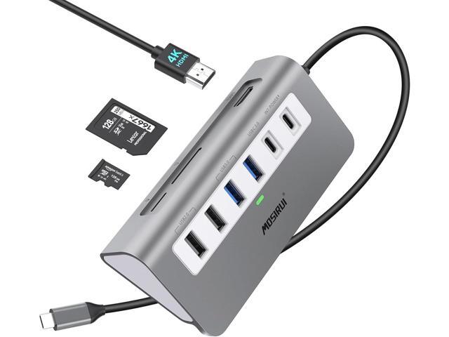 Click here for USB C Hub Multiport Adapter Mosirui 9-in-1 USB-C D... prices