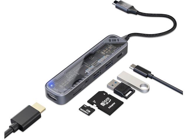 Click here for MicroPack USB C Hub 6 in 1  100W PD Charging  4K@6... prices