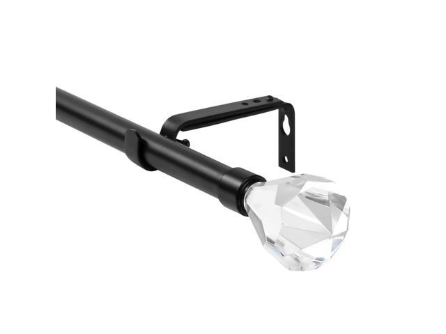 Click here for Urbanest Pierre Cut Crystal Drapery Curtain Rod Se... prices