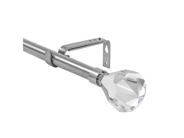 Click here for Urbanest Pierre Cut Crystal Drapery Curtain Rod Se... prices