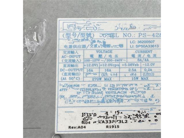 Click here for FOR HK380-16FP PS-4281-02 FSP280-40EPA PCB033 14 P... prices