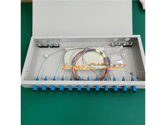 Click here for FOR 12 Port Fiber Patch Panel SC Pigtail ODF 1U Op... prices