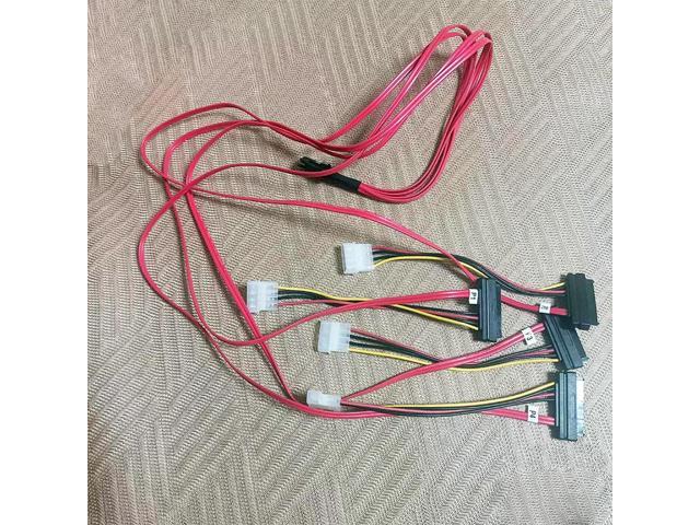 Click here for FOR Mini SAS 36 Pin SFF-8087 to (4) SFF-8482 with... prices