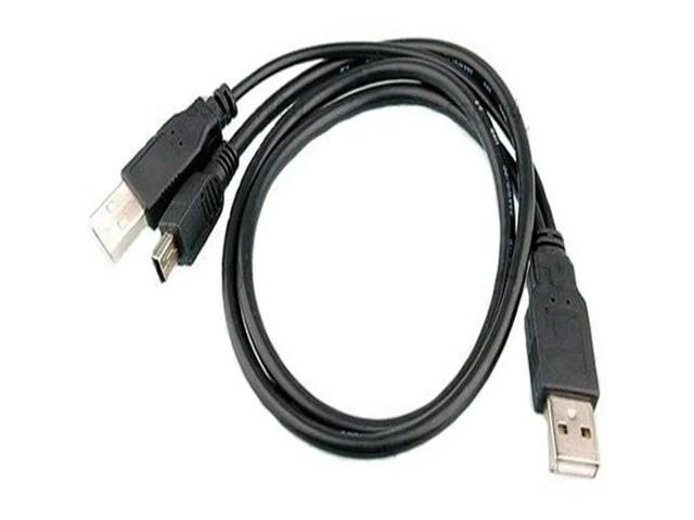 Click here for FOR USB 2. 0 Two A Type Male To Mini usb 5 Pin Mal... prices