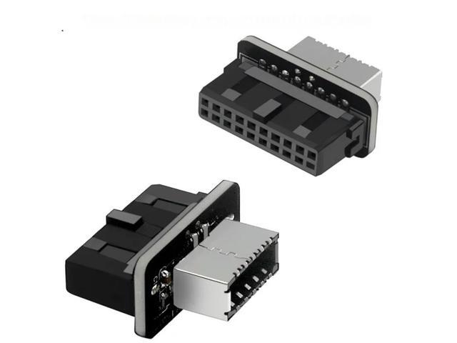 Click here for FOR 2PCS/Lot USB3.0 19PIN/20PIN To Type-E 90 Degre... prices