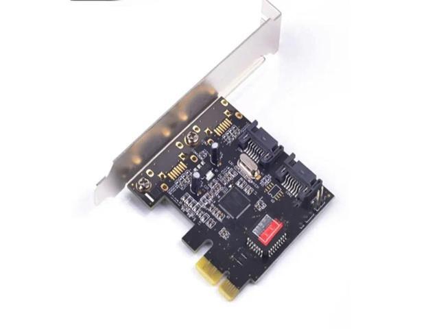 Click here for FOR PCIe X1 To 2 Port SATA2.0 3G/bps Raid Controll... prices